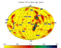 Astronomers Construct Largest-Ever 3D Map Of Galaxies And Their Motions